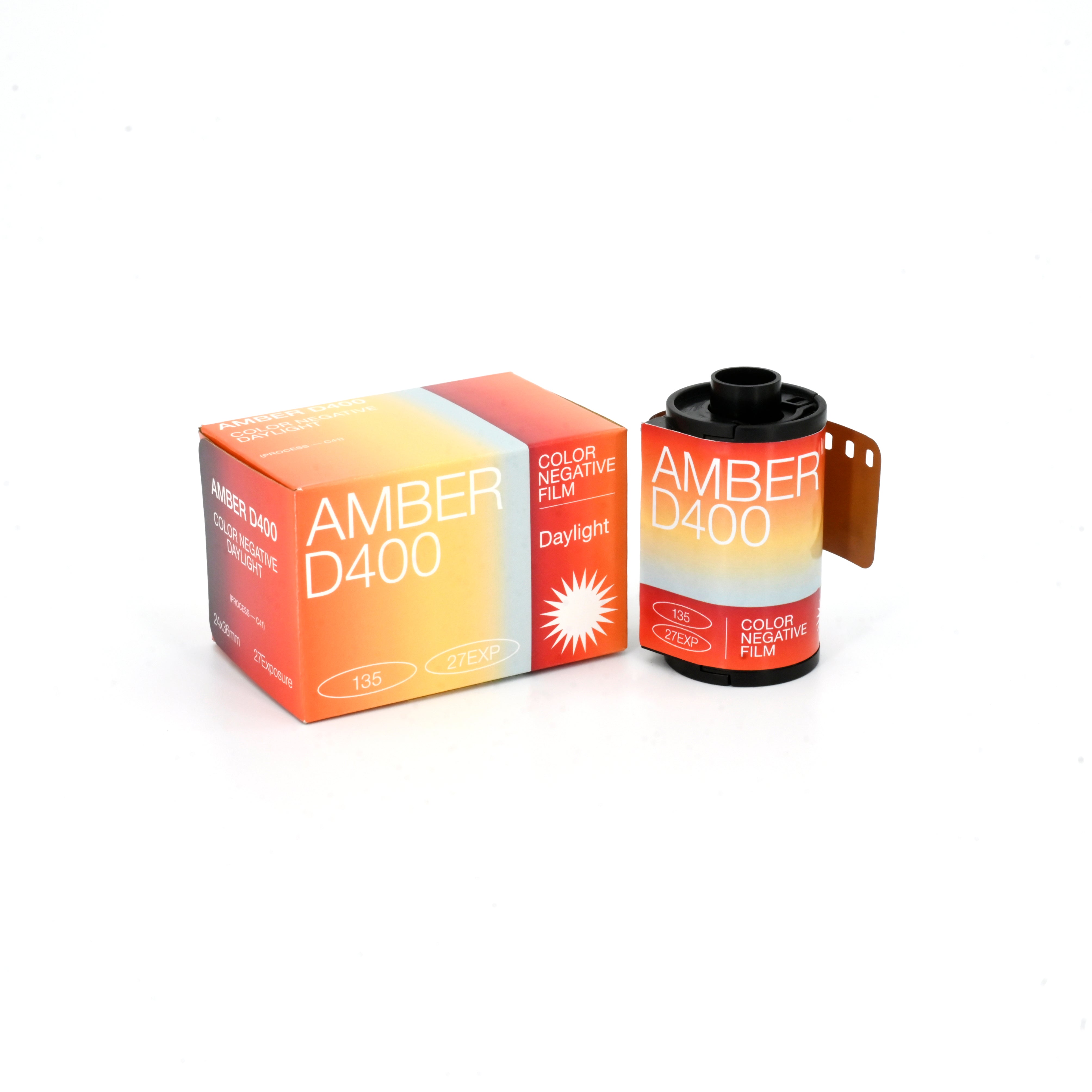 AMBER D400 Film, 35MM, 27EXP – RETO Project